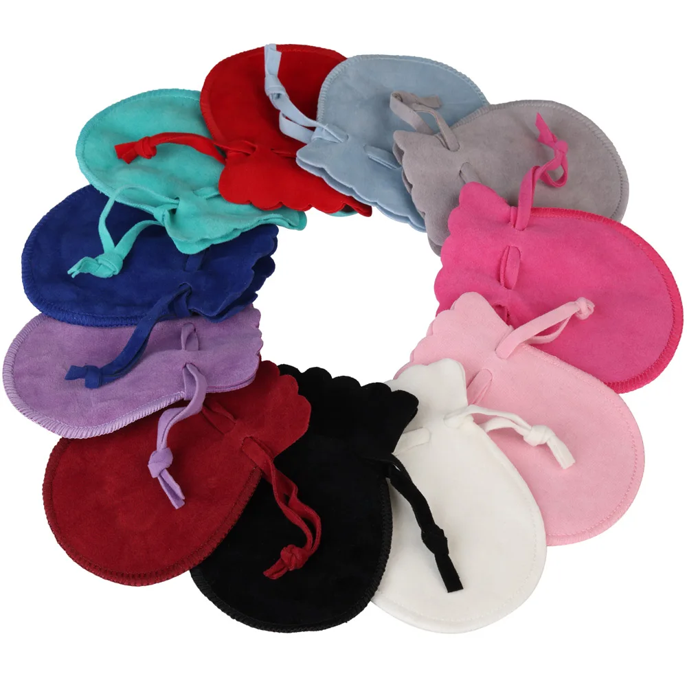 50pcs-7x9-9x12cm-Gourd-Velvet-Drawstring-Bag-Dustproof-Flannel-Jewelry ...