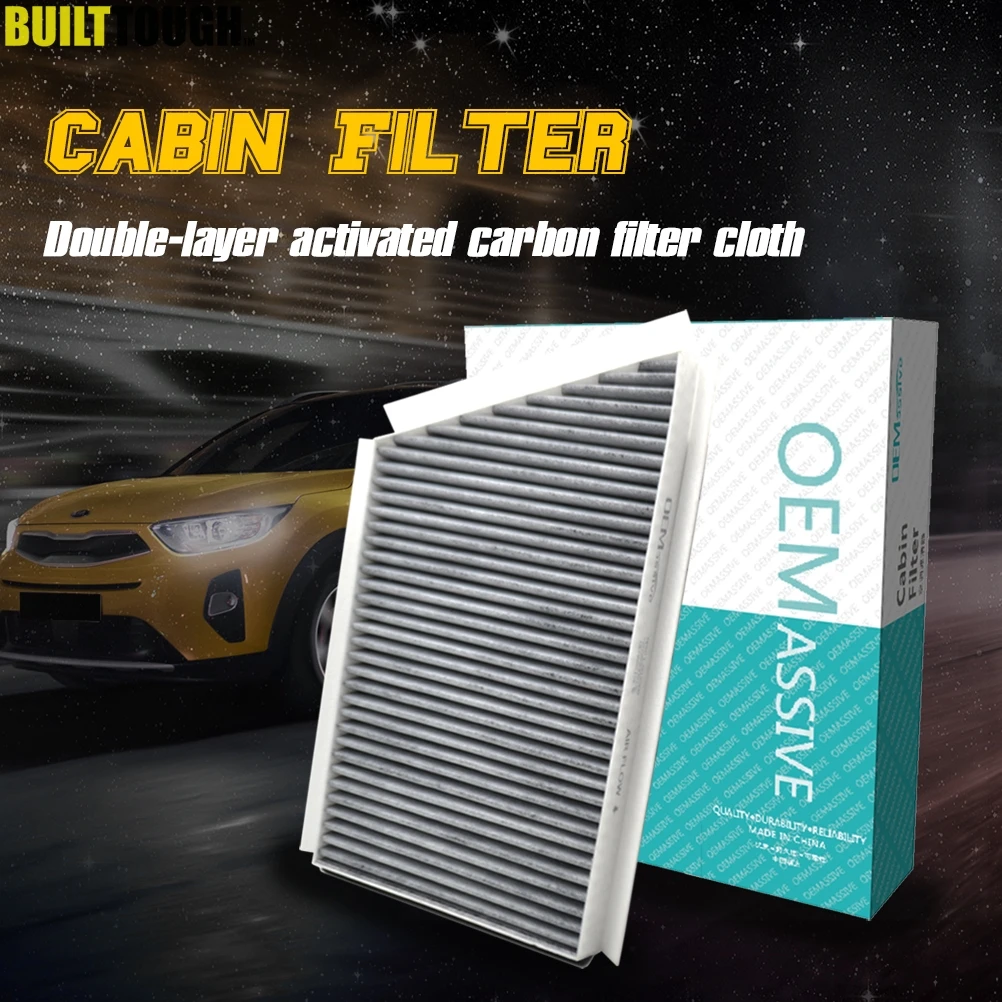 Car Pollen Cabin Air Filter Activated Carbon 2038300918 For Mercedes ...