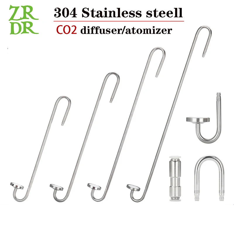 Aquarium-CO2-diffuser-stainless-steel-material-atomizer-ceramic-disc ...