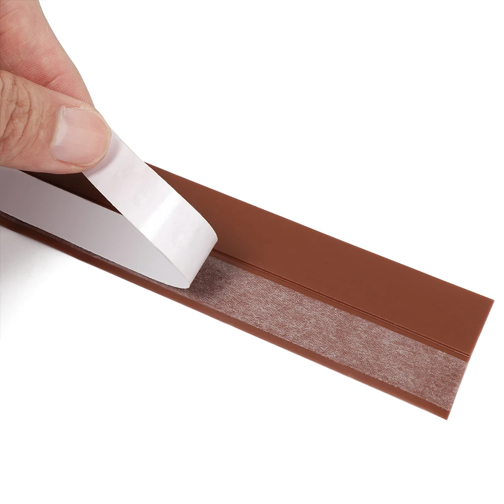 Mastic,Bandes d'étanchéité coulissantes en silicone, 35mm, pour ...