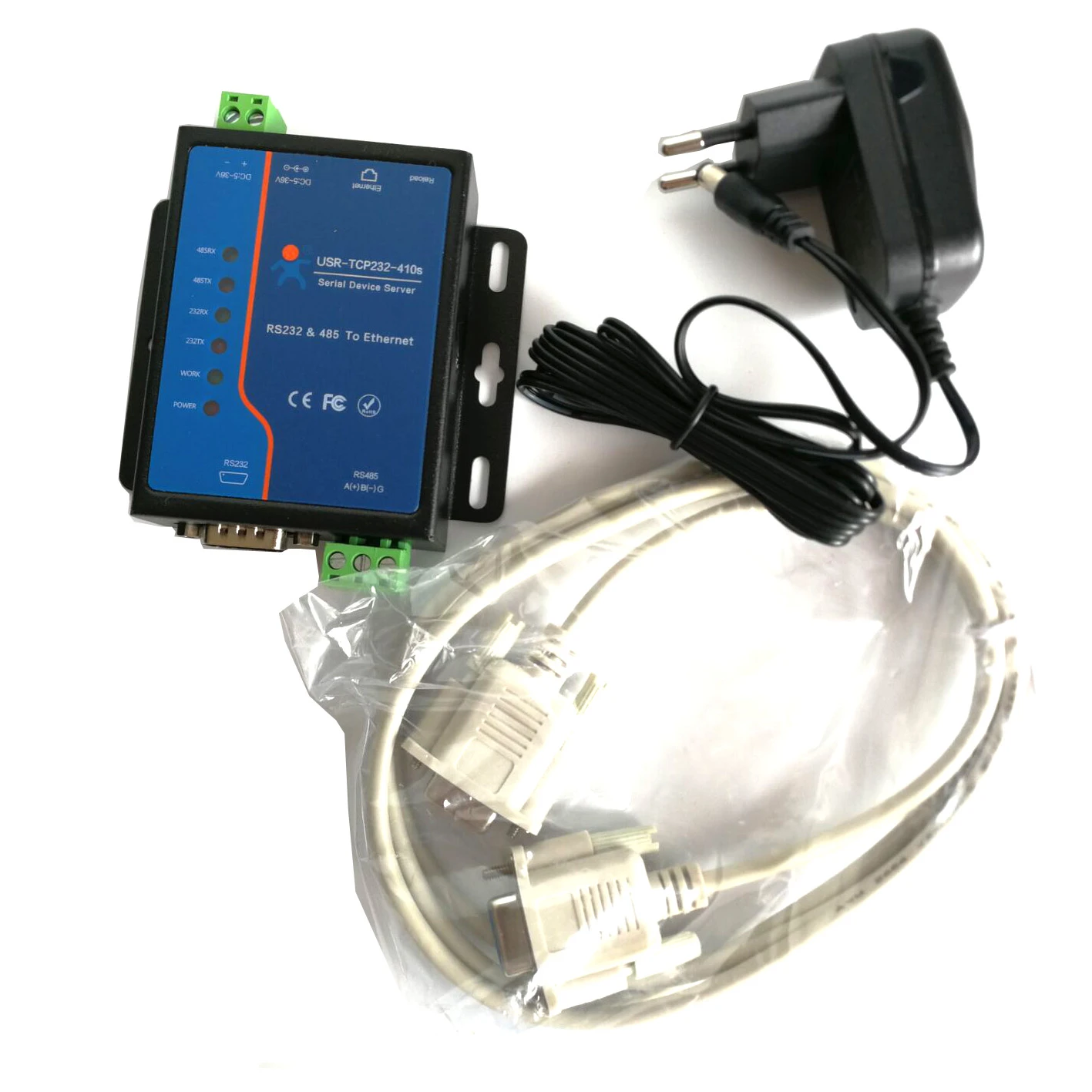 Lpsecurity Usr-tcp232-410s Rs232 Rs485 To Tcp/ip Converter Ethernet Serial Device Servers Modbus ...