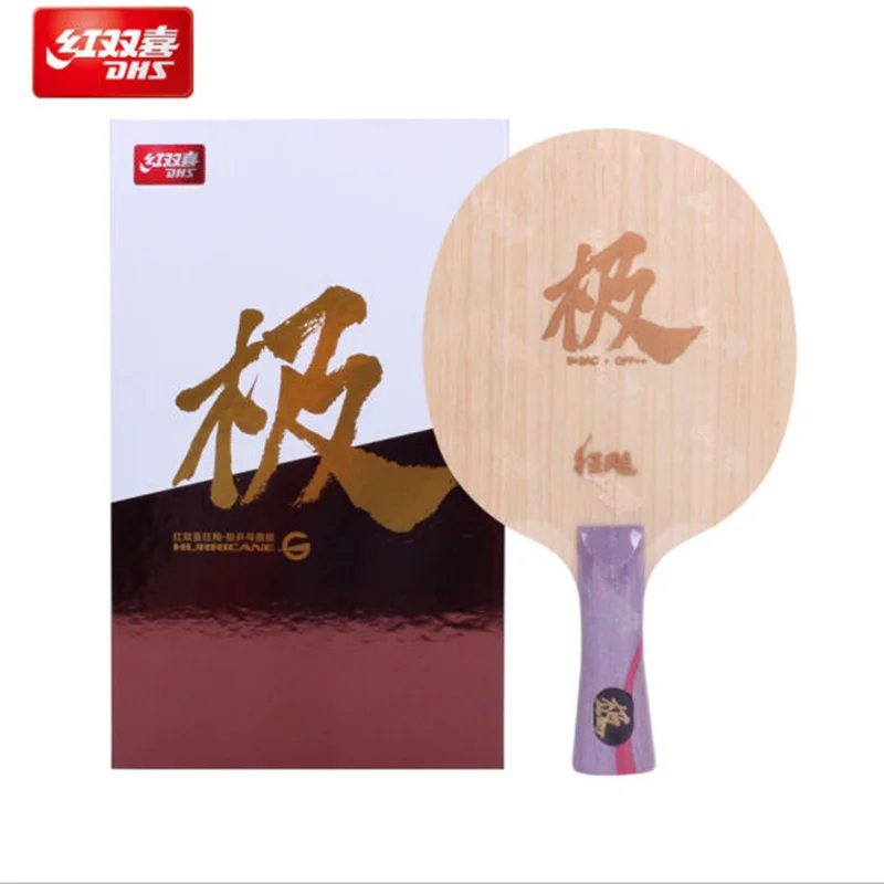 DHS Hurricane G Table Tennis blade Racket new arrival 5+2AC Loop plus ...