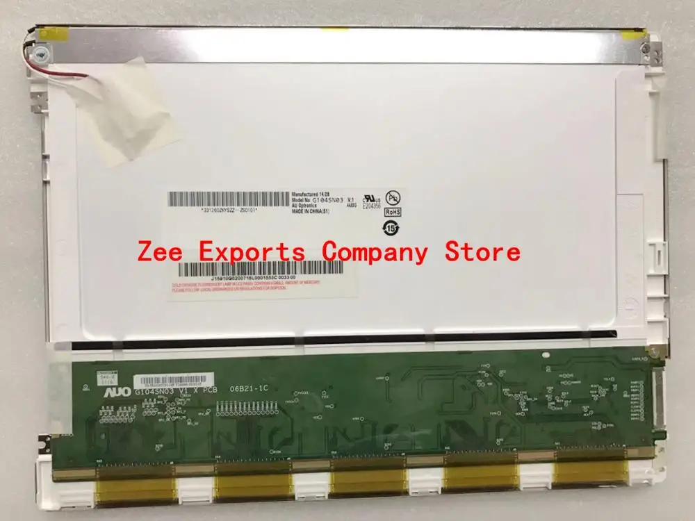 Painel de tela lcd g104sn03 v1. 10.4*800 600 testado original para auo ...