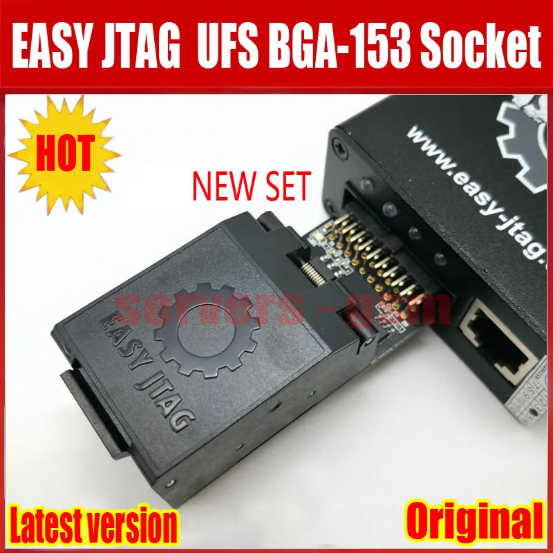 Adaptador de enchufe de BGA 153 fácil Jtag Plus, nuevo y ORIGINAL, UFS ...