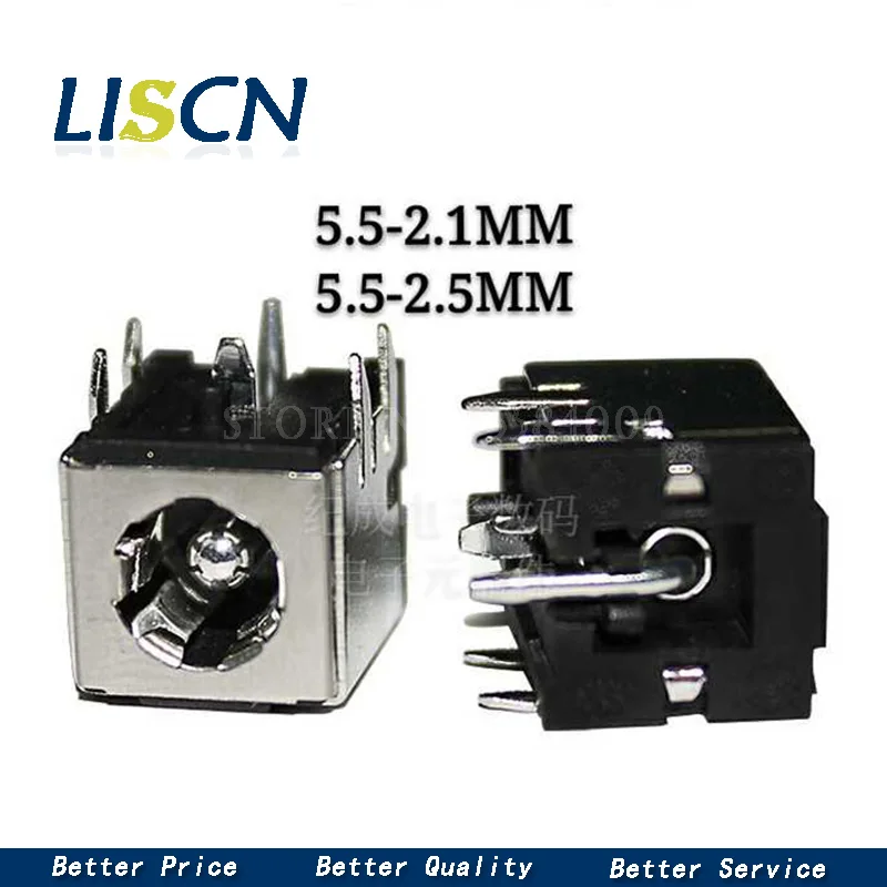 5 pièces DC-007B prise d'alimentation cc connecteur DC007B 5.5*2.1mm ...