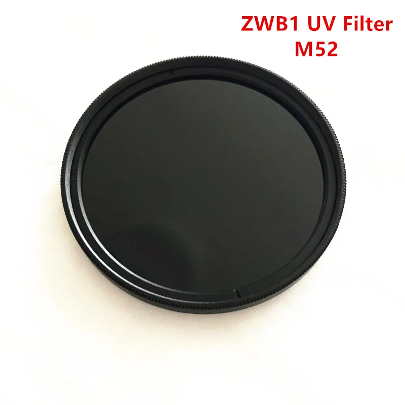 52mm UV Pass Filter ZWB1 UG11 U-340 302nm 312nm 340nm Ultraviolet Black ...