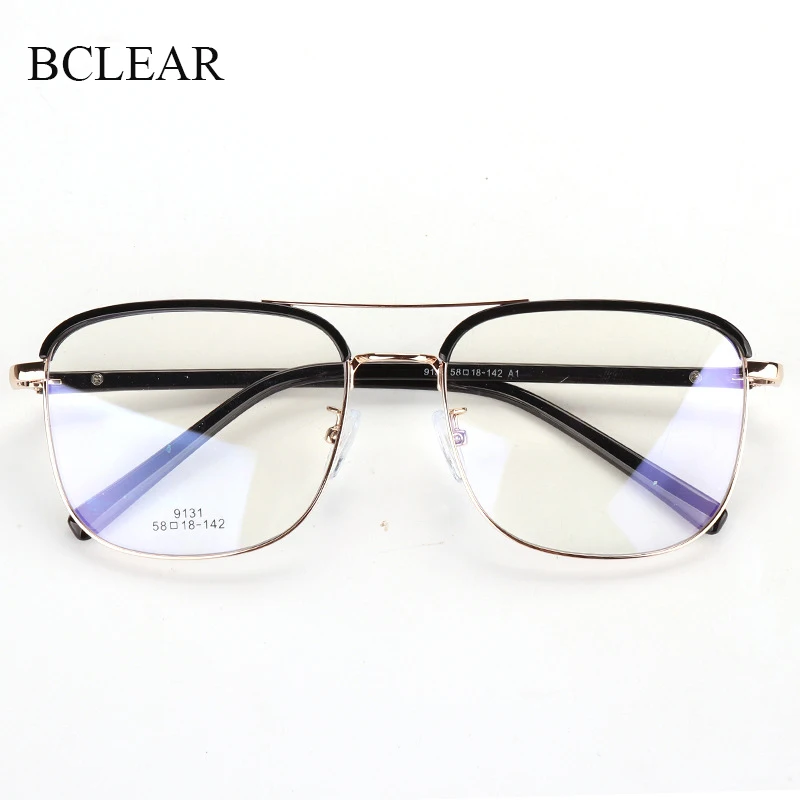 Marcos de gafas cuadradas grandes para hombre y mujer, anteojos ópticos ...