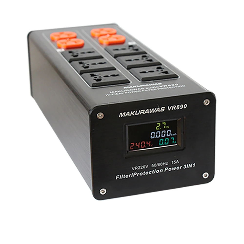 AC-100-240V-3-IN-1-High-End-Audio-Power-Filter-Purifier-Lightning ...