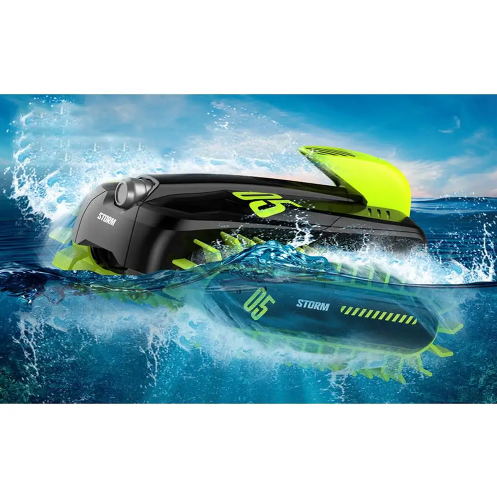 None 6CH Amphibious Vehicle Shape 360 Degree Rotating Deform Toy - buy ...