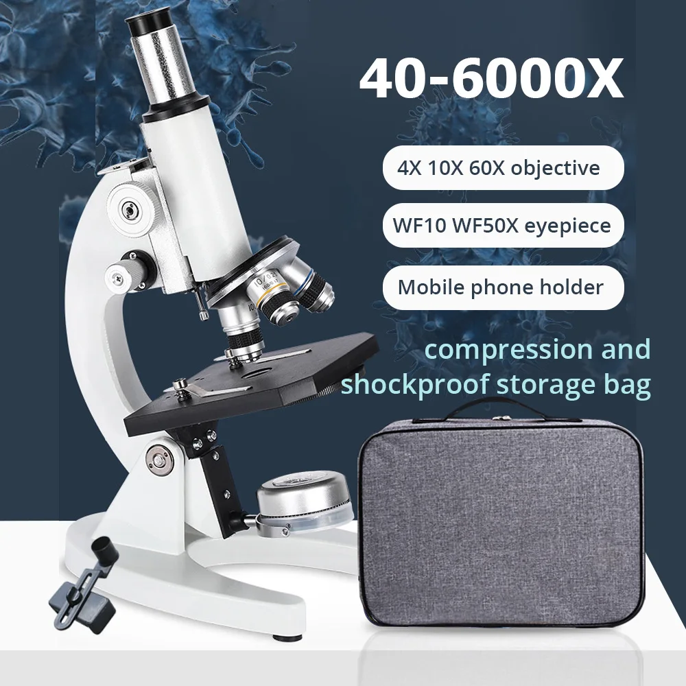 6000X-High-Magnification-Optical-Microscope-Professional-Biology-HD ...