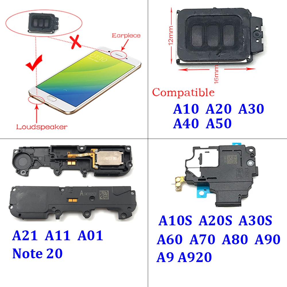 Loud-Speaker-Buzzer-Ringer-Loudspeaker-For-Samsung-A11-A01-A21-A10S ...