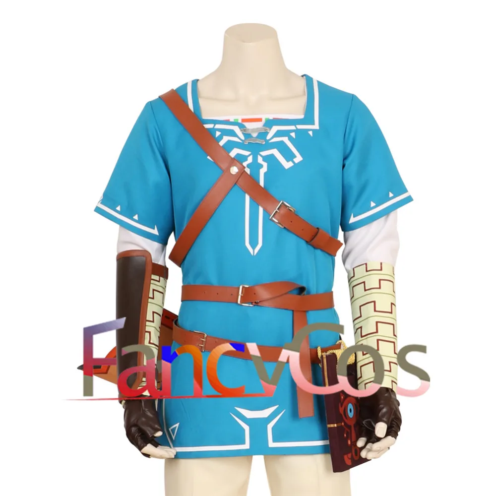 Skyward-Sword-HD-Link-BOTW-Link-Tunic-Breath-of-The-Wild-Link-Blue-Top ...