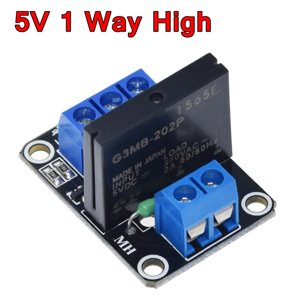 5V Relay 1 2 4 8 Channel OMRON SSR High Low Level Solid State Relay ...