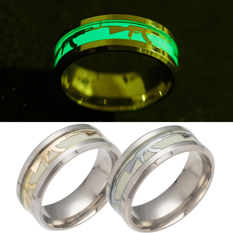 2021-Luminous-AK47-Pattern-Inlaid-Green-Background-Fashion-Men-s ...
