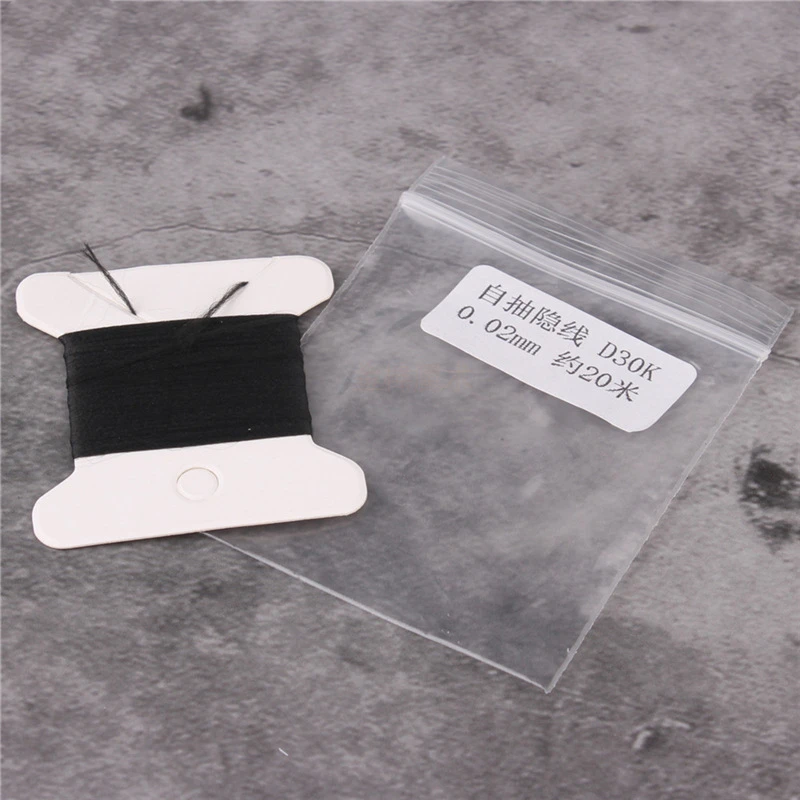 5 Pcs 5m Length 0.02mm Diameter Black Self-pumping Micro-elasticity ...