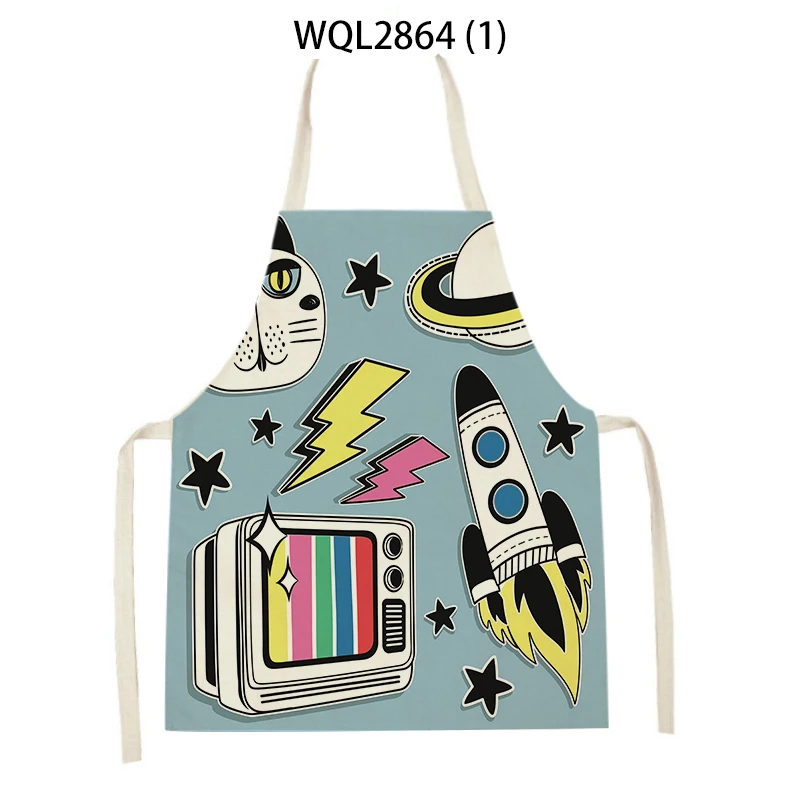Cartoon Science Apron