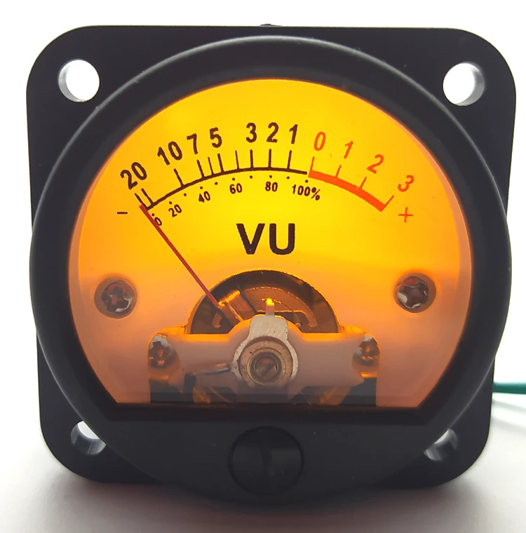 Mixer Vu Meter Level Meter Pointer DB Meter Power Meter 45mm Warm ...