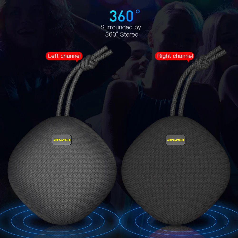 Awei Y336 Portable Wireless Mini Speaker - Gadgetoo.Com.bd