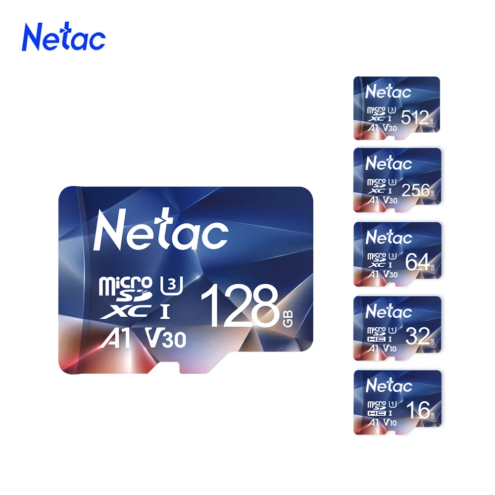 Netac A1 Memory Card 64gb 32gb 16gb Microsd Tf Sd Card Class10 Uhs-1 ...