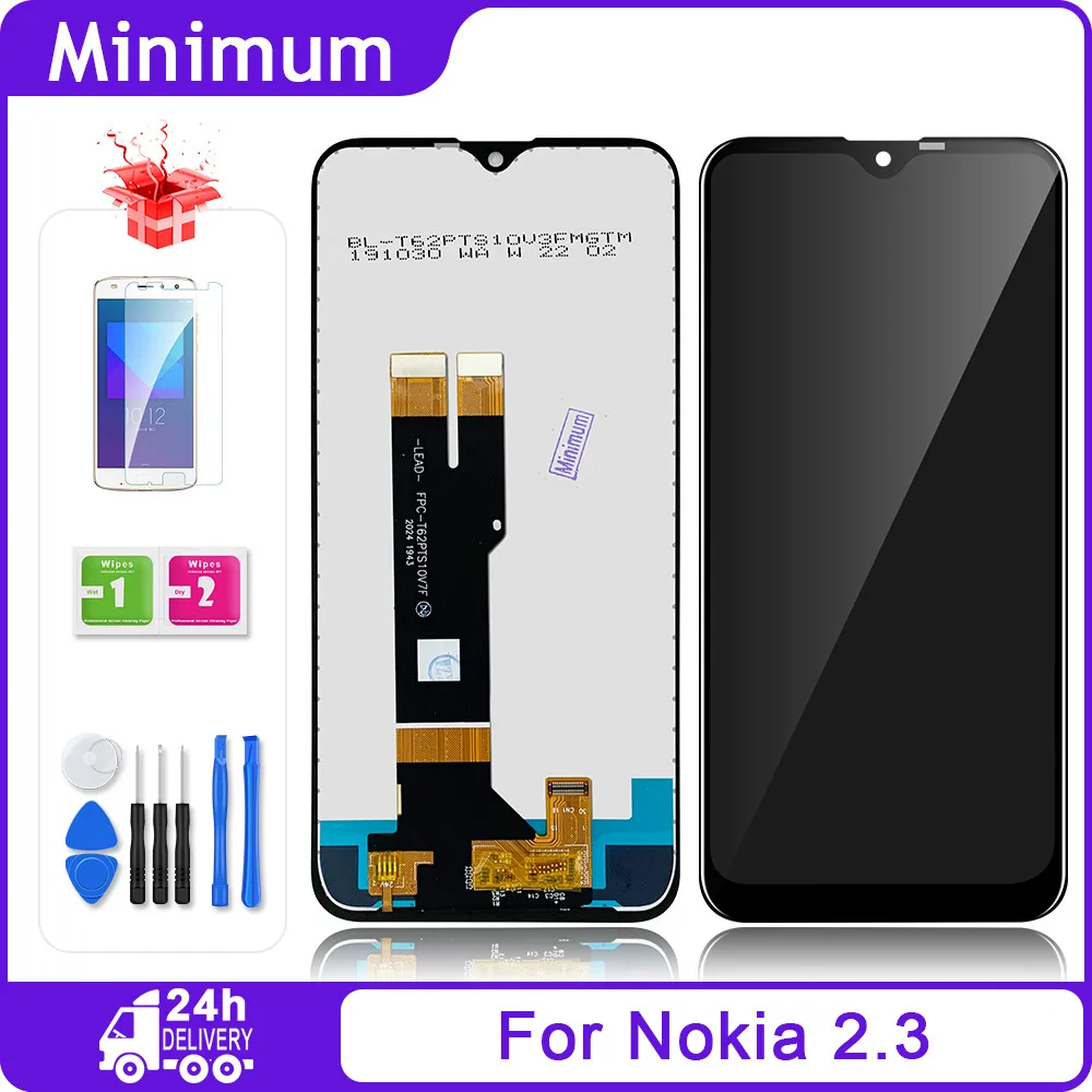 노키아 2.3 TA 1206 6.2 "LCD 디스플레이 터치 스크린 디지타이저 어셈블리 교체 부품 + 도구|Mobile ...