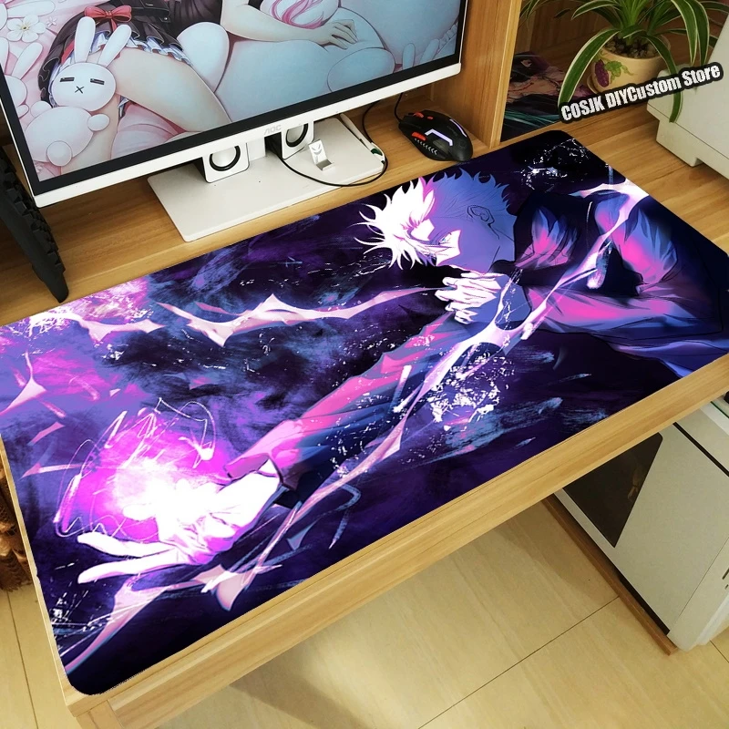 Anime Mouse Pad Jujutsu Kaisen Satoru Gojo PC Keyboard Mice Mat Game ...