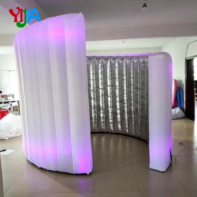 Automatic 360 Degree Spinning Video Booth Platform Custom Enclosure ...