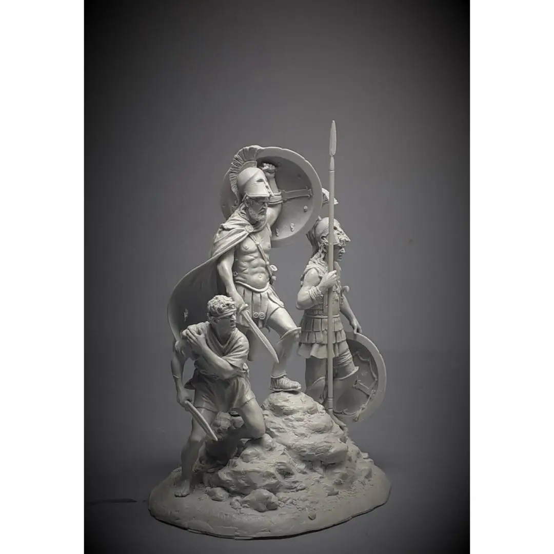 54mm Resin Model Figure Gk， Unassembled And Unpainted Kit - Model ...
