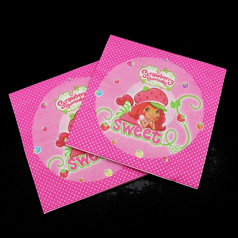 Strawberry Shortcake Baby Shower Invitations