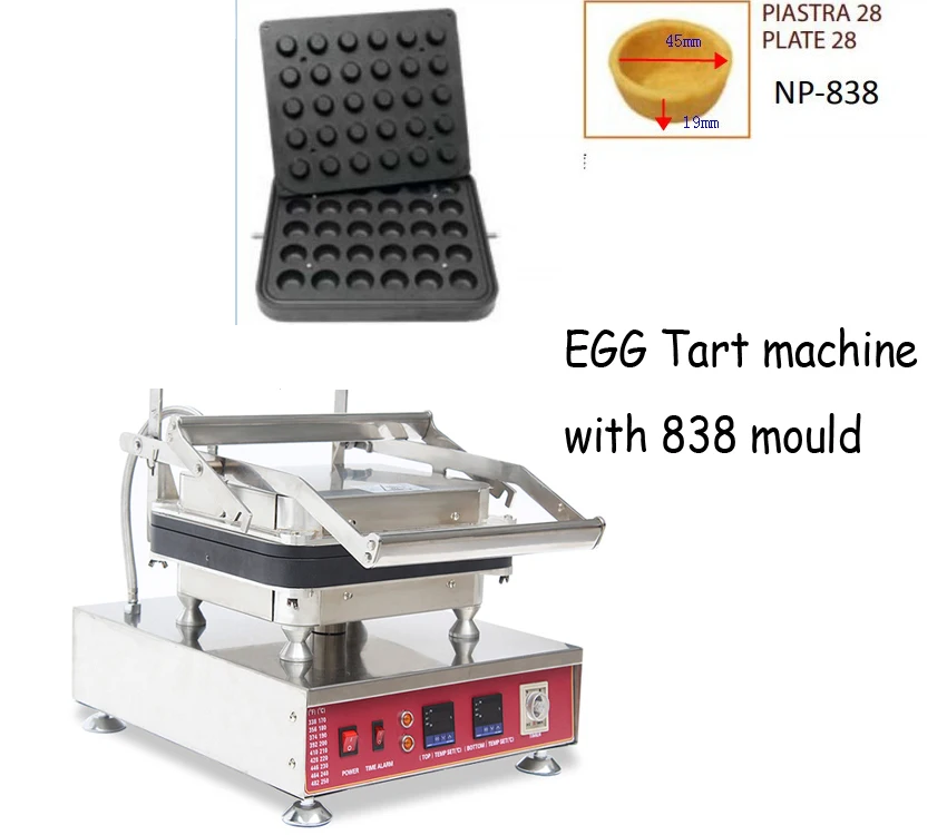 Model 838 Commercial 30 Holes Round Tart Egg Tartlet Machine Cheese ...