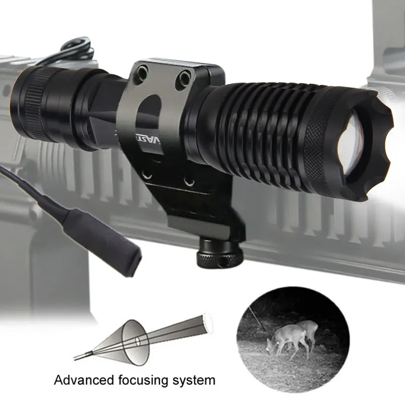 Zoomable-850nm-Infrared-Hunting-Flashlight-IR-Night-Vision-Torch-Weapon ...