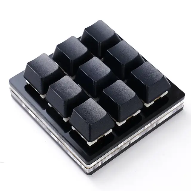 2/3/4/6/7/8/9/16 Keys Black Mini Keypad Numpad Mechanical Keyboard OSU ...