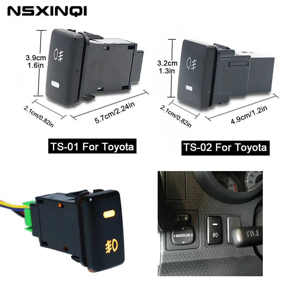 1piece-Dual-Push-On-Off-Switch-Button-LED-Light-Bar-Fog-Light-Switch ...