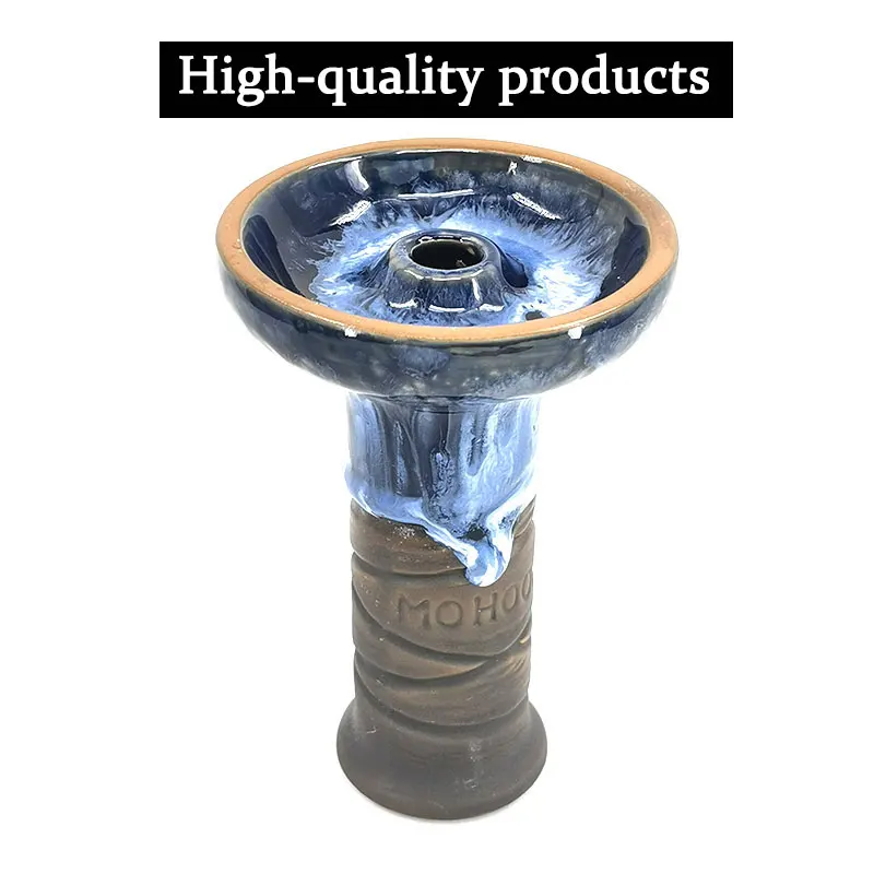 Chicha,Bol à narguilé en céramique de qualité supérieure, bol à fumer ...