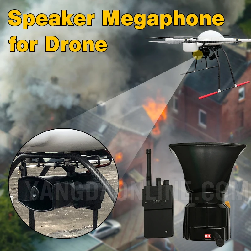 Speaker For Drone Megaphone For Uav Multirotor Fpv Vtol For Police ...
