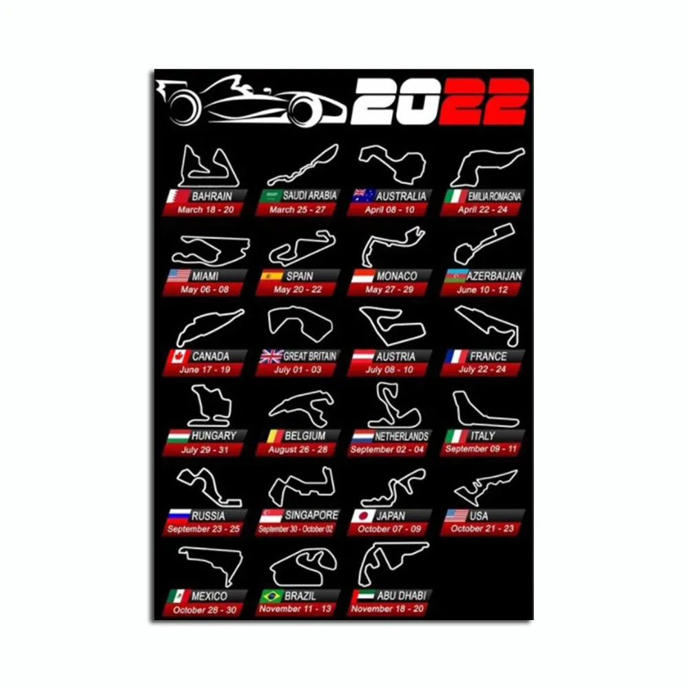 F1 2022 Calendar