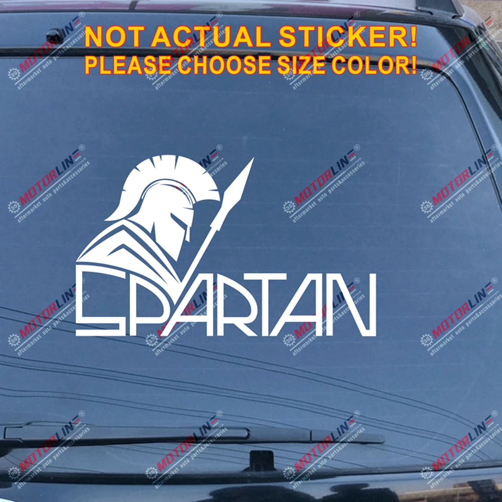 Spartan Decal