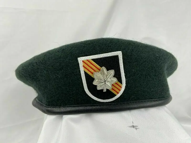 VIETNAM-WAR-US-ARMY-5ST-SPECIAL-FORCES-BERET-LIEUTENANT-COLONEL ...