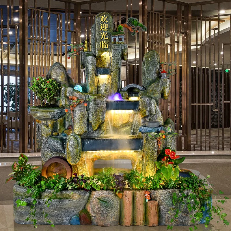 Bonsai Courtyard With Water Features Water Features | Urban Grow