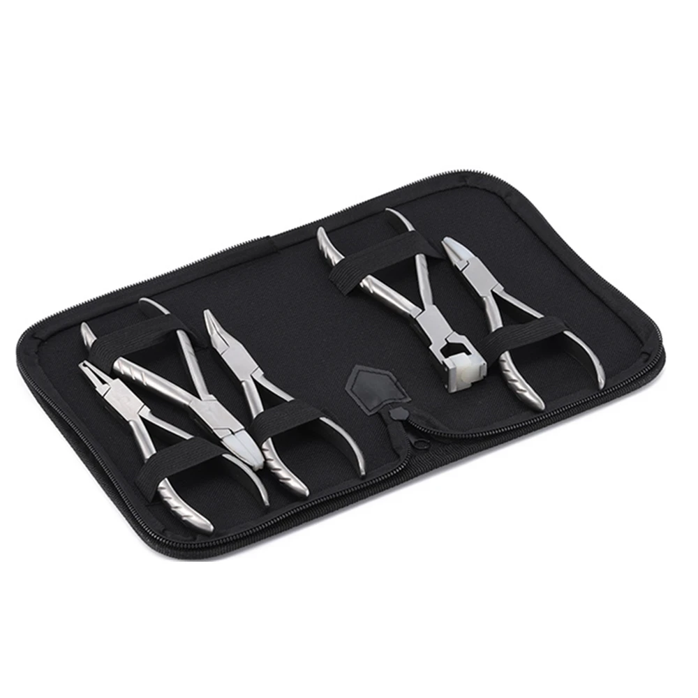 Eyeglasses Plier Set 5pcs Adjust Nose Pad Frame Leg And Bridge By ...