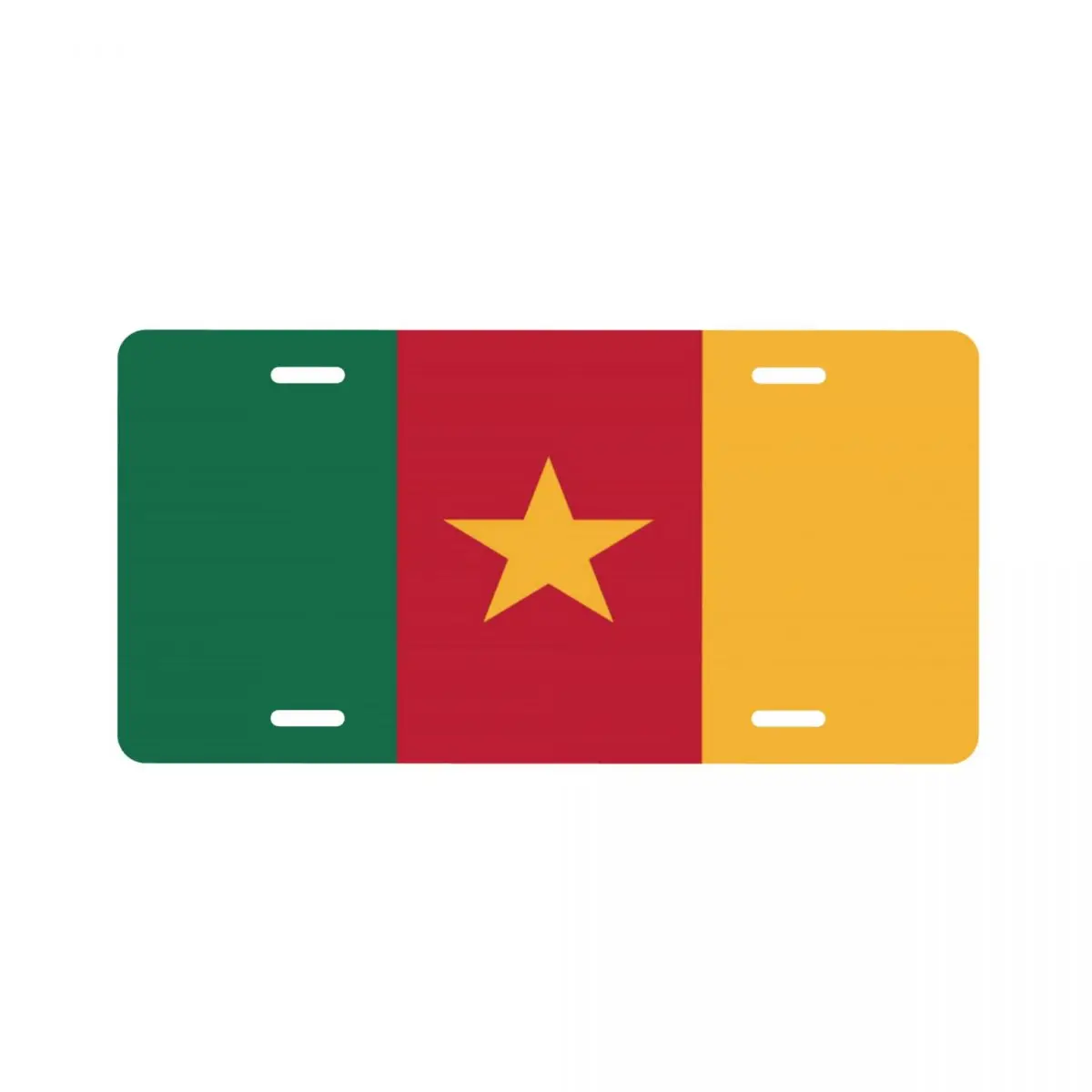 Cameroon-national-flag-pattern-6inX12in-car-license-plate-decoration.jpg