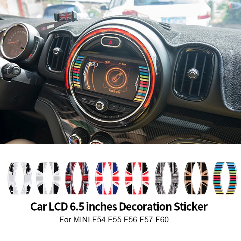 Car-LCD-6-5-inches-Decoration-Sticker-Interior-Styling-Accessories-For ...