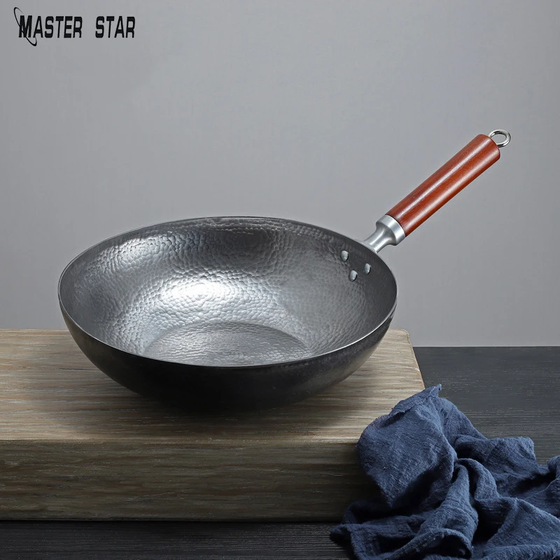 Master-Star-New-Design-Chinese-Traditional-Handmade-Forging-Iron-Wok ...