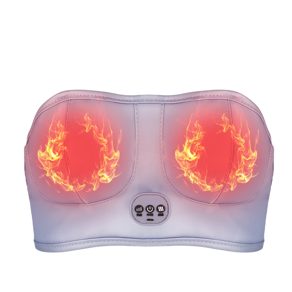 Breast Massager Electric Bra Wireless Heating Chest Breast Enhancer ...