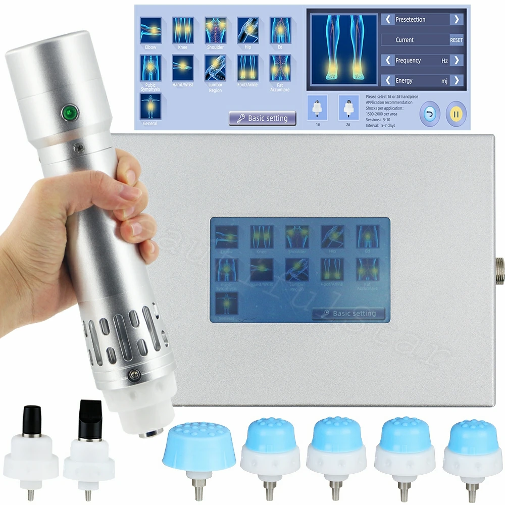 Portable Shockwave Therapy Machine Electromagnetic Physical Therapy ...