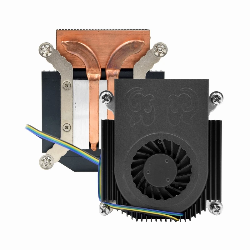 METALFISH Z22 CPU Cooler Radiator Ultra-Thin 22mm Height Computer Case ...