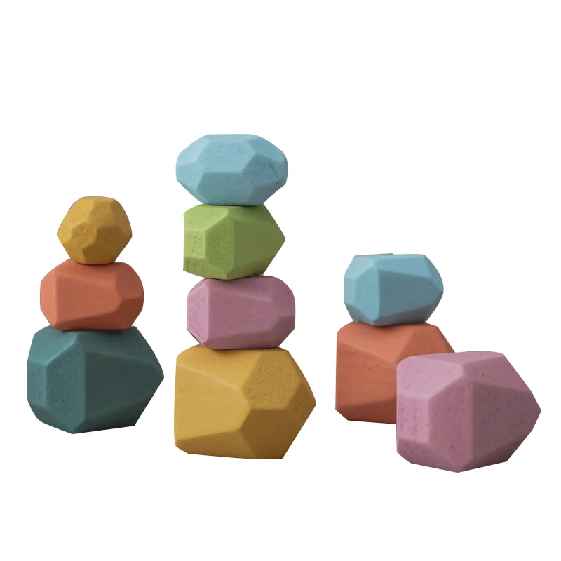 balancing blocks Sensory stacking Stones stones felt sensory toy ...