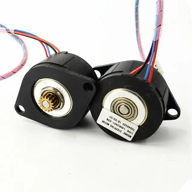 Moons 14Hk2401 Lépőmotor 0,9 Fokos Mikro Round 36Mm 2 Fázisú 4 ...