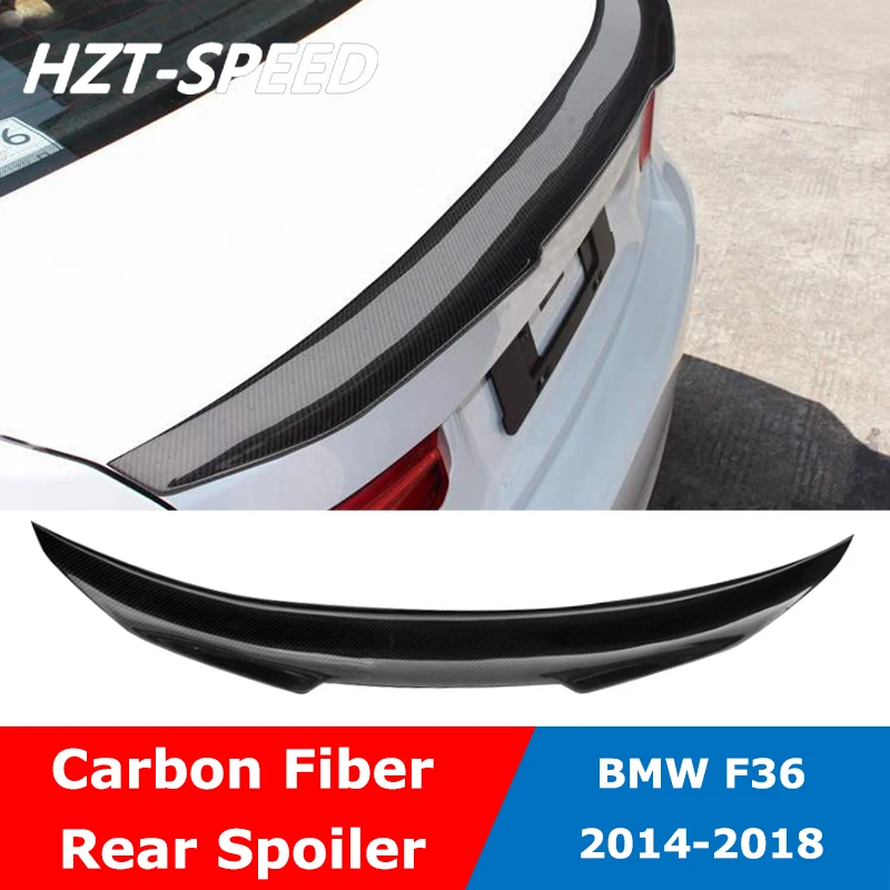F36 Psm Style Carbon Fiber Rear Spoiler Window Roof For Bmw 4 Series ...