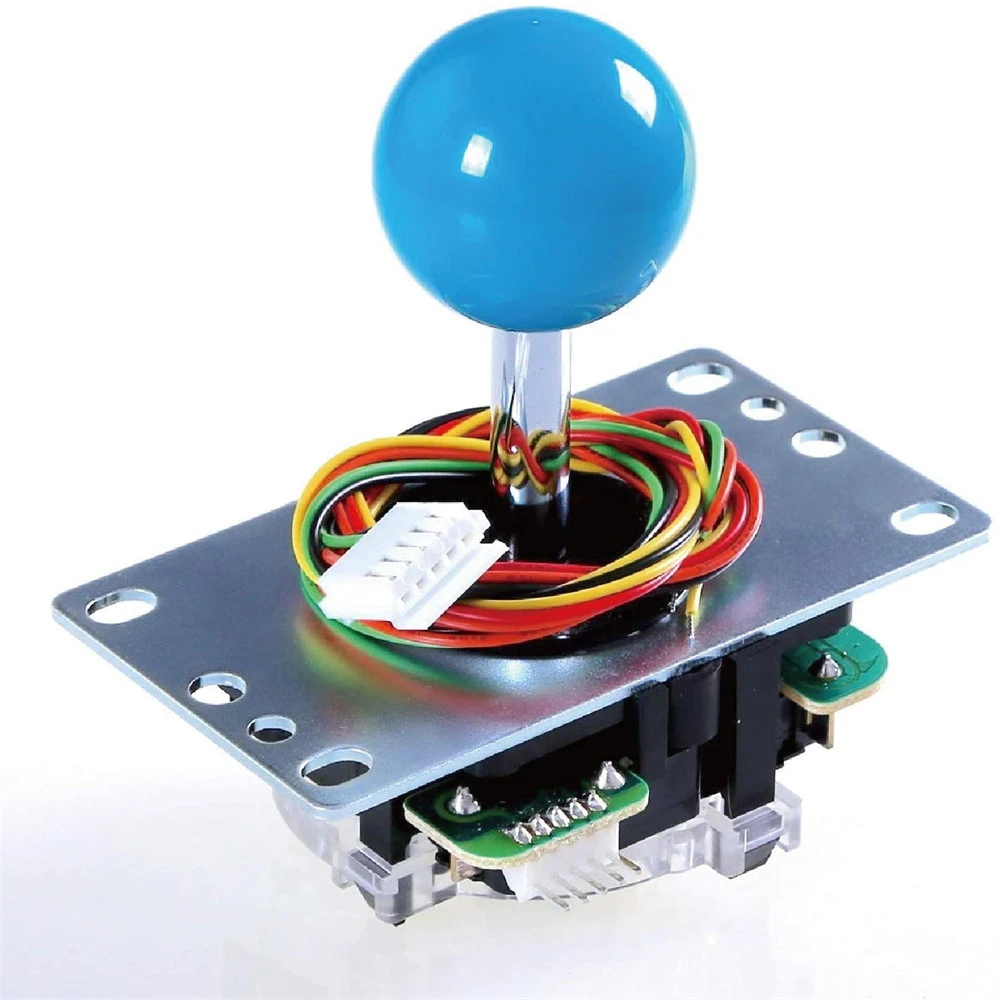 Original Japan Sanwa Joystick Jlf Tp 8yt Fighting Rocker With Topball ...