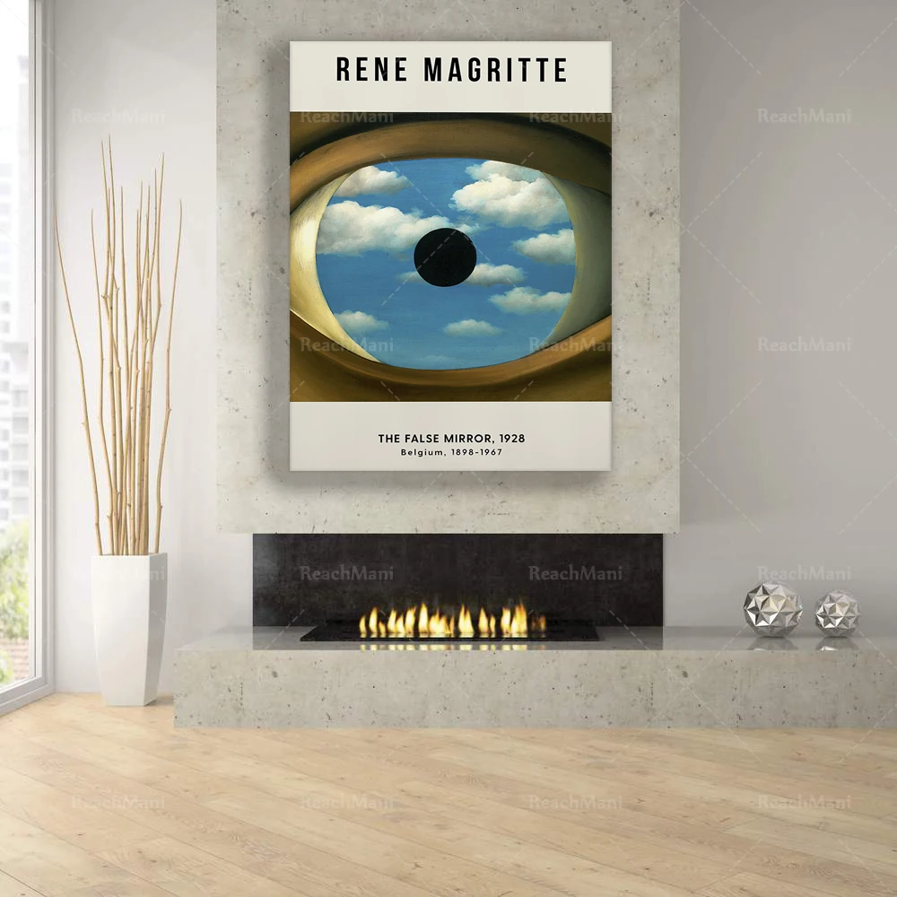 Magritte False Mirror